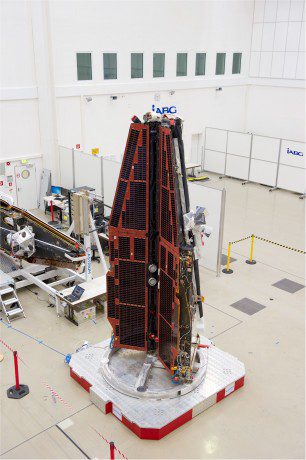ESAâ€™s Swarm Constellation Ready to Head North